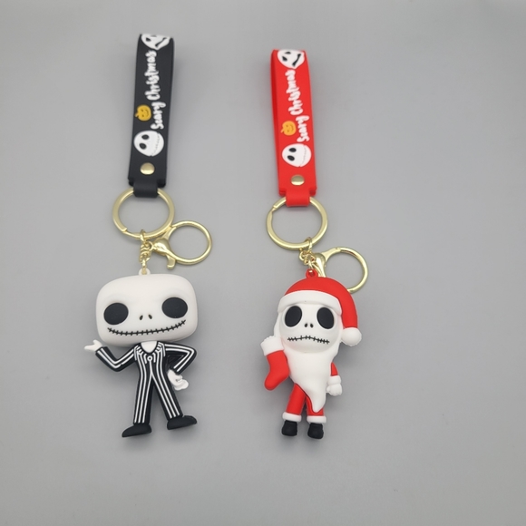 Other | 2 Jack Skellington 3d Nightmare Before Christmas Figure ...